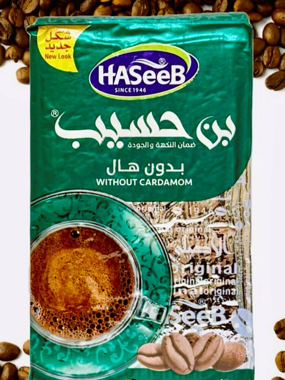 Натуральный молотый кофе арабика 100% Haseeb 500 гр