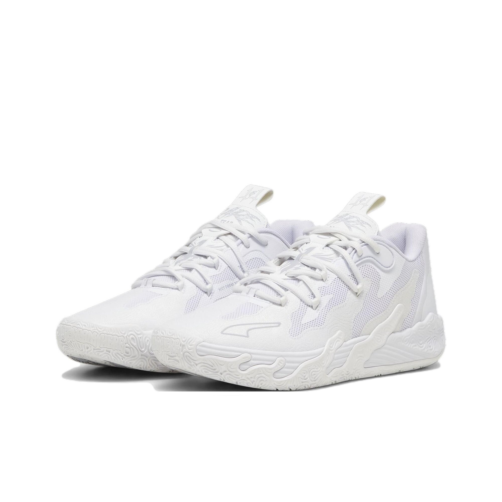 Кроссовки PUMA MB.03, размер EU 41 стопа (26.5CM), белый, — фото 1