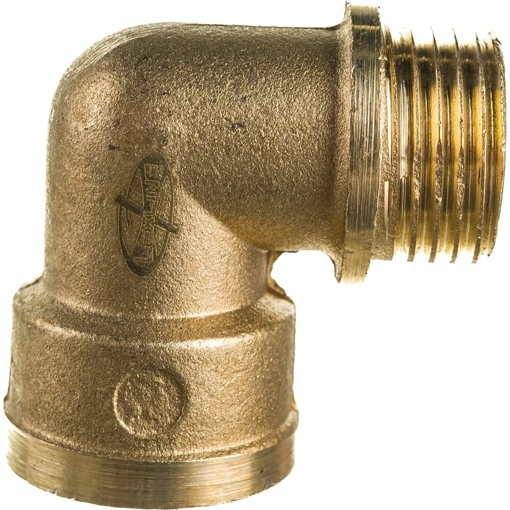 Уголок LEXLINE 1/2 вн/нар латунь 15 511777