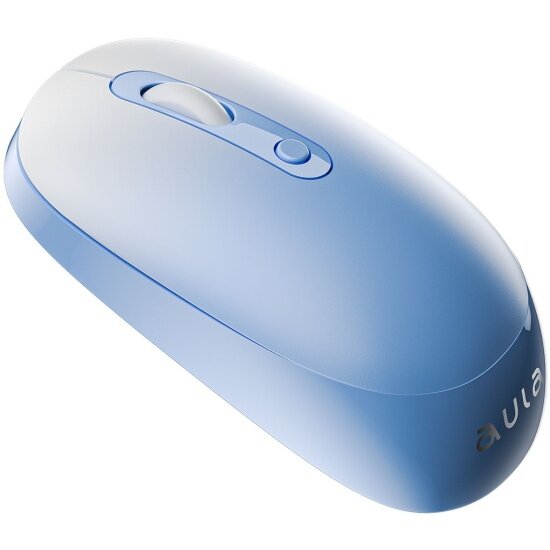 Мышь Aula AM207, беспроводная, Radio, Blue (80004388)