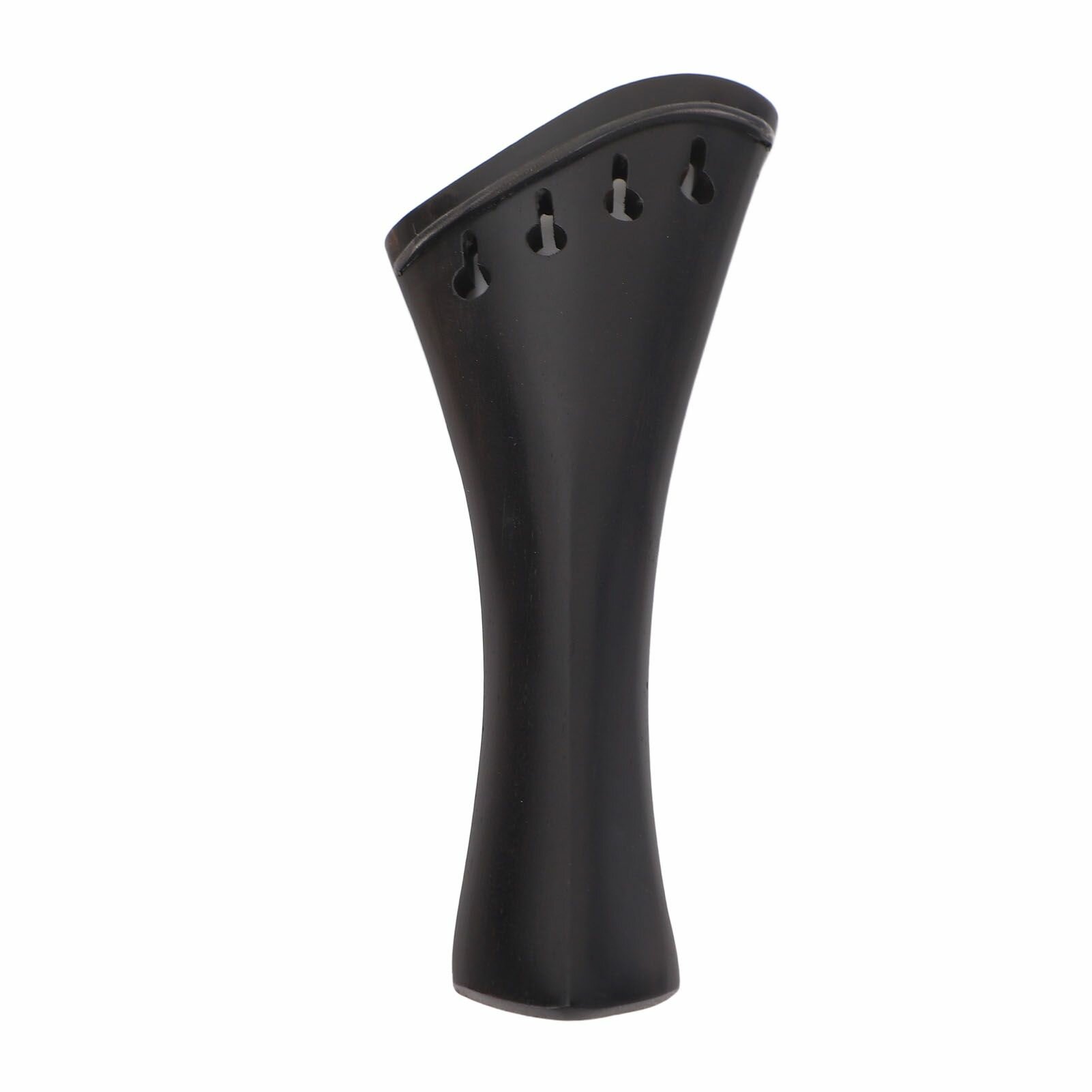 Струнодержатель для скрипки размером 4/4. Прочный сменный струнодержатель из черного дерева для модернизации скрипки. Прочный и высококачественный.