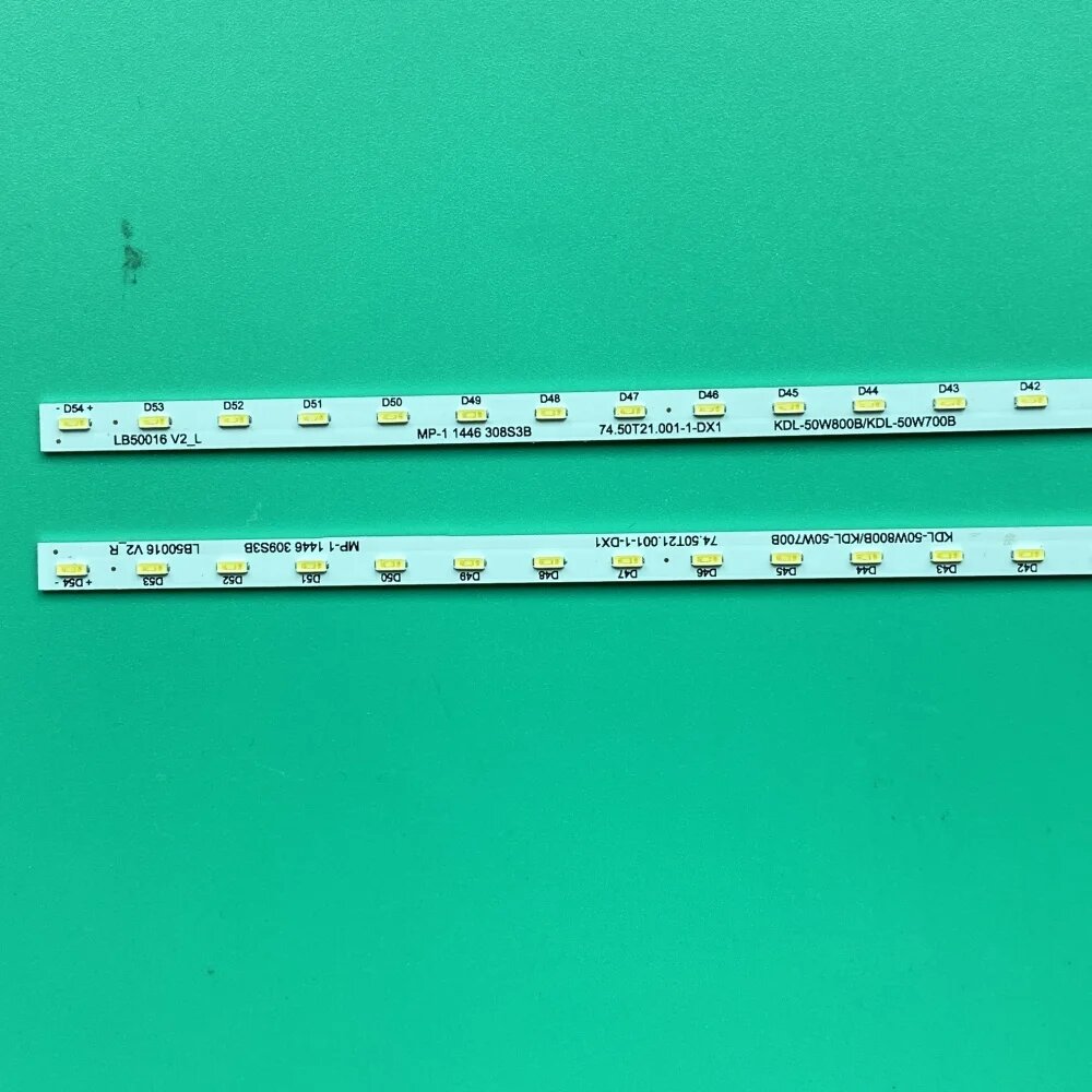 Светодиодные ленты для телевизоров Sony KDL-50W817B, KDL-50W828B, KDL-50W829B, KDL-50W685A, KDL-50W656A, KDL-50W670A UNIMASOW LB50016