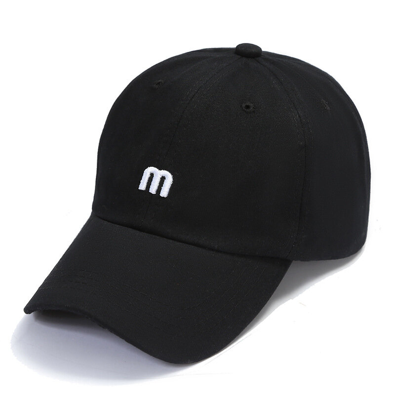 DIY Кепка Легкая Вышивка Буква Защита Хлопок