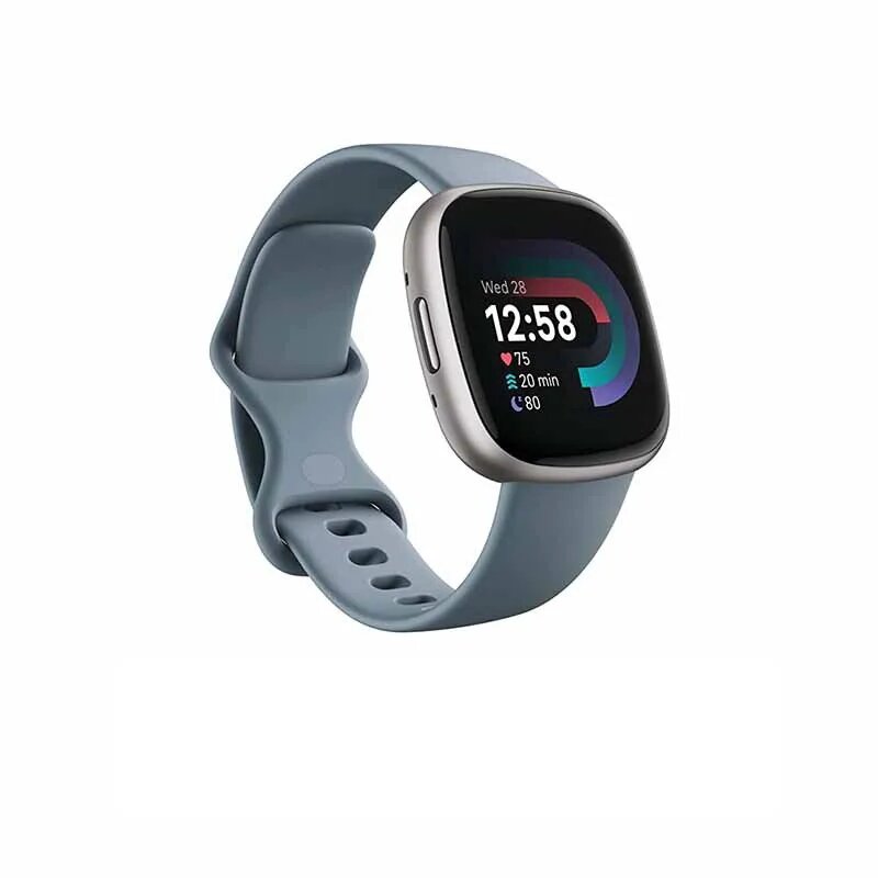 Fitbit Versa 4 умные часы Серый, Blue Silver