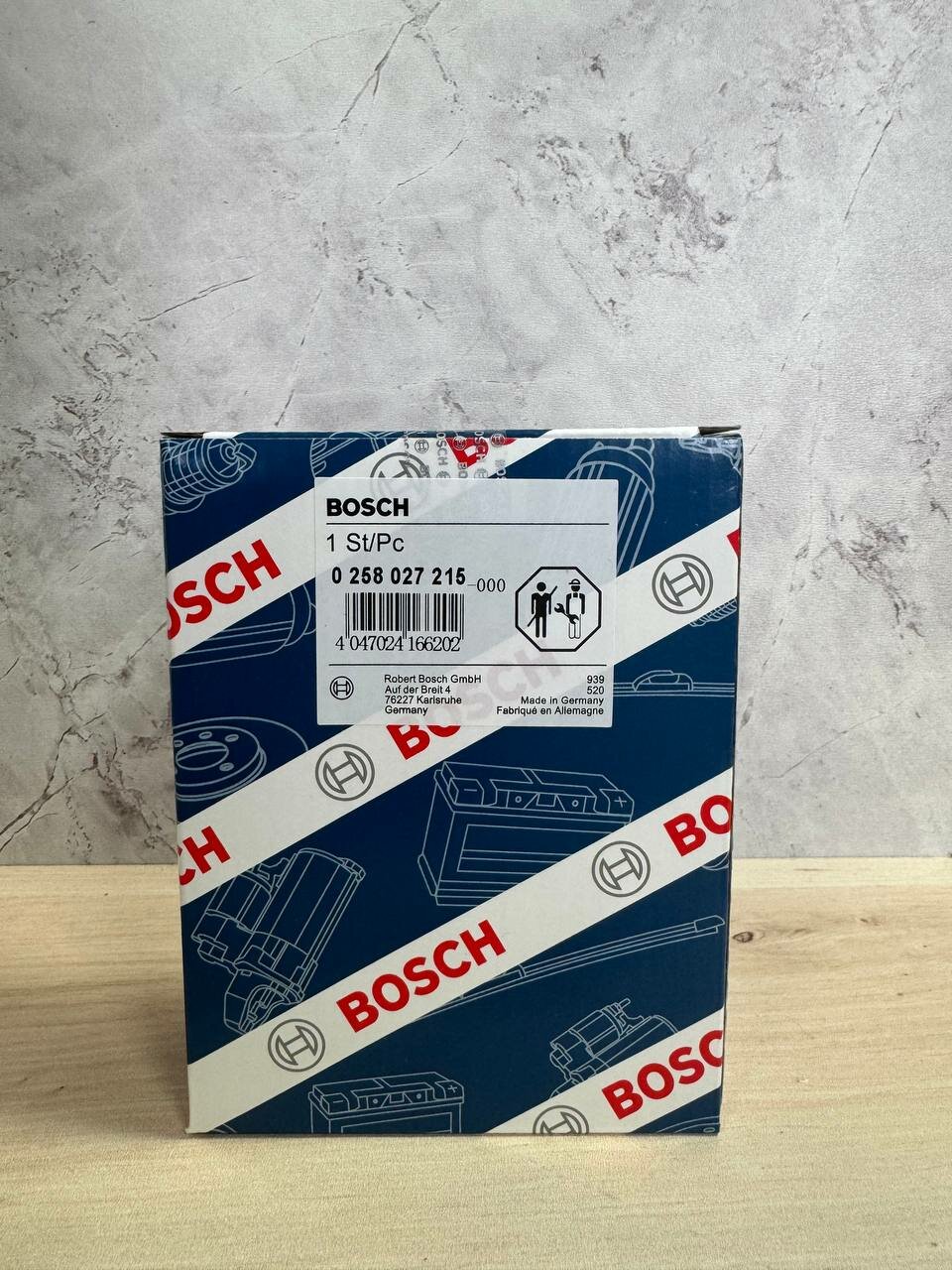 Датчик кислородный / Лямбда-зонд Lambdasonde BOSCH 0258027215