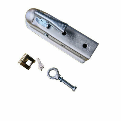 Стандартный прямой чехол для прицепа, соединитель прицепа, чехол для шарового соединения прицепа, аксессуары для прицепа с антипотерянным безопасным штифтом 2X2