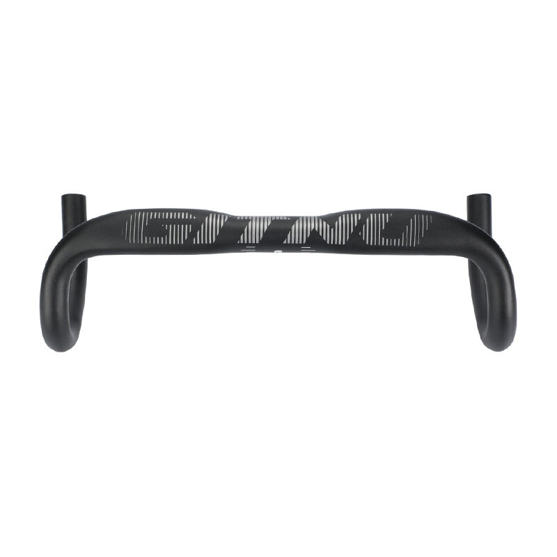 Велосипедный шоссейный велосипед с ветроустойчивым изогнутым рулем 380/400/420/440 мм, легкий, высокопрочный материал из алюминиевого сплава