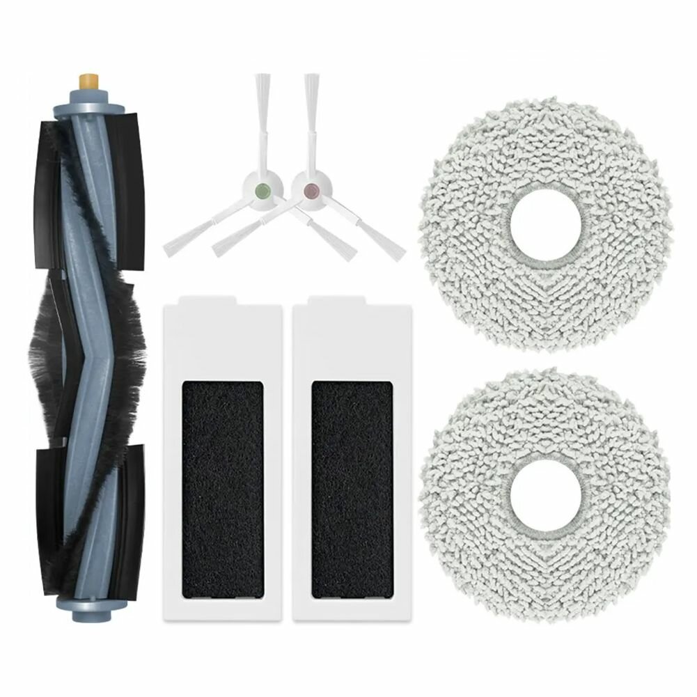Запчасти для пылесосов Ecovacs T20 OMNI, T20 Max, T20 Pro, X1 Omni, X1 Turbo, Bork V830, V831 с щеткой и фильтром для швабры