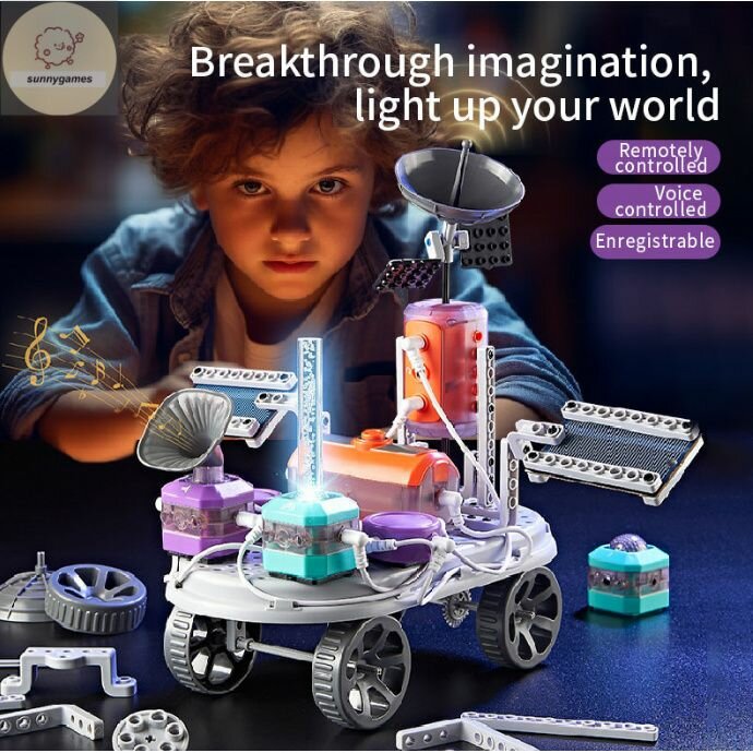 Электронный конструктор . Робототехника электро конструктор 201 деталь