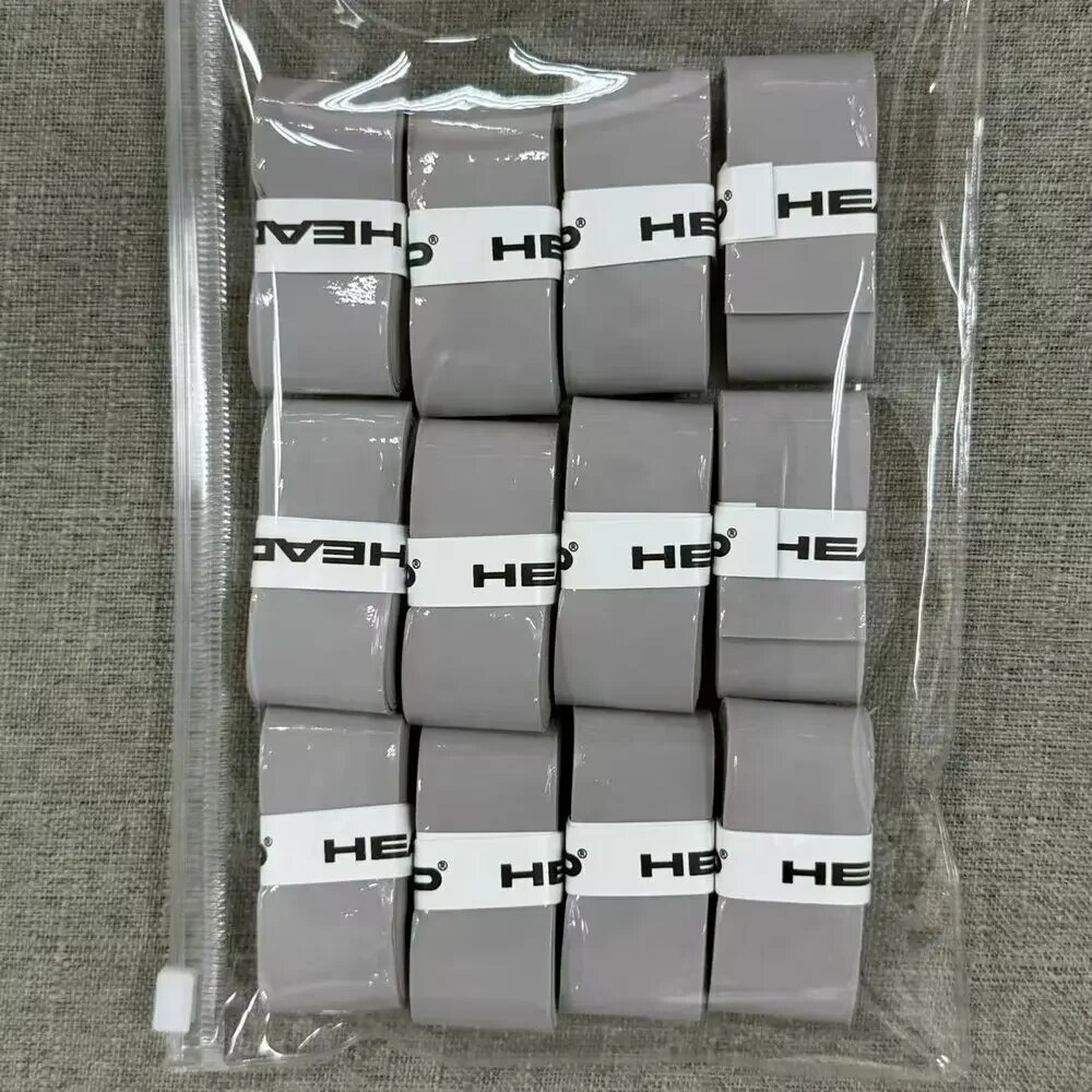 Ручки для теннисной ракетки HEAD Grey, 12 шт.