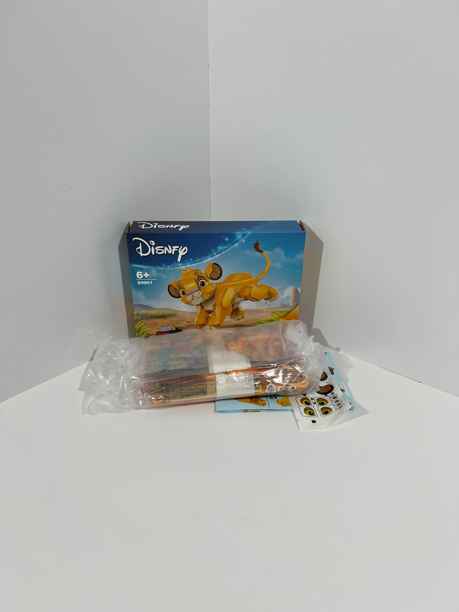 Конструктор Дисней Король Лев: Львенок Симба / Disney Lion King: Simba / 222 детали