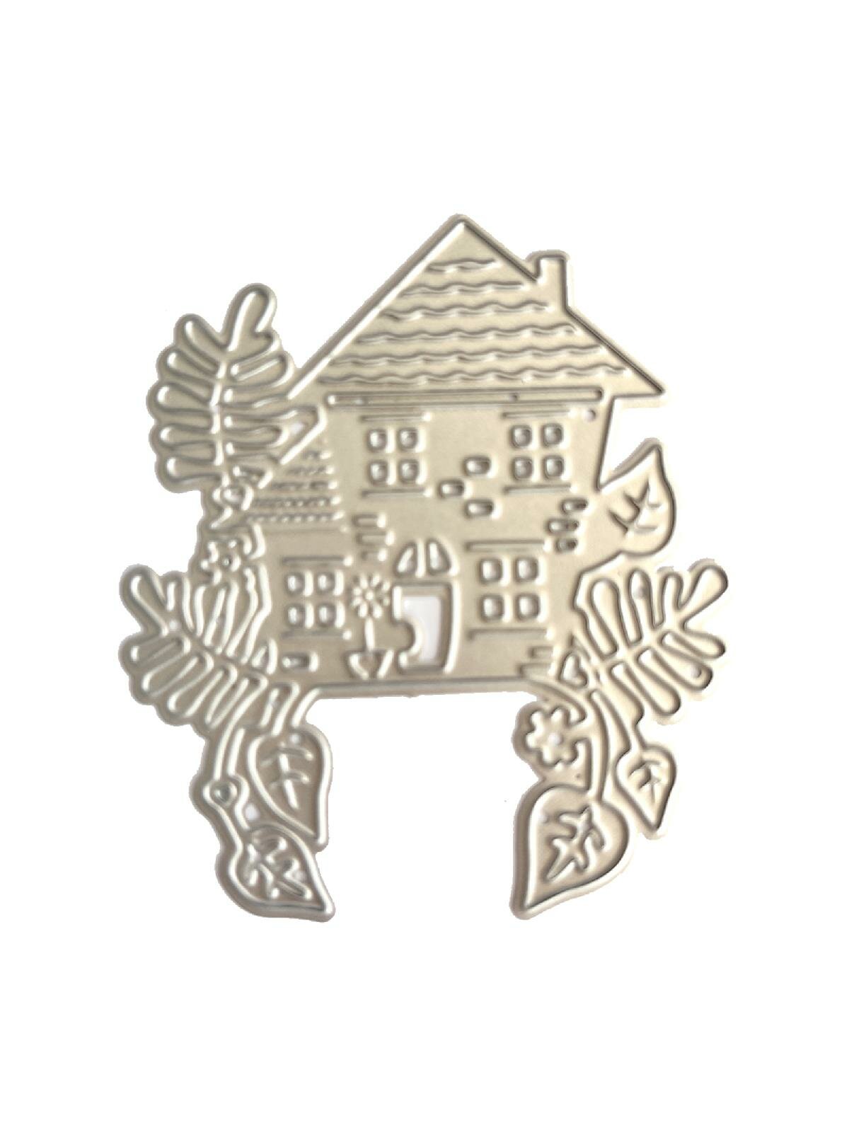 Соломенный дом металла умереть порезы шаблон для скрапбукинга альбом тиснение бумаги карты
