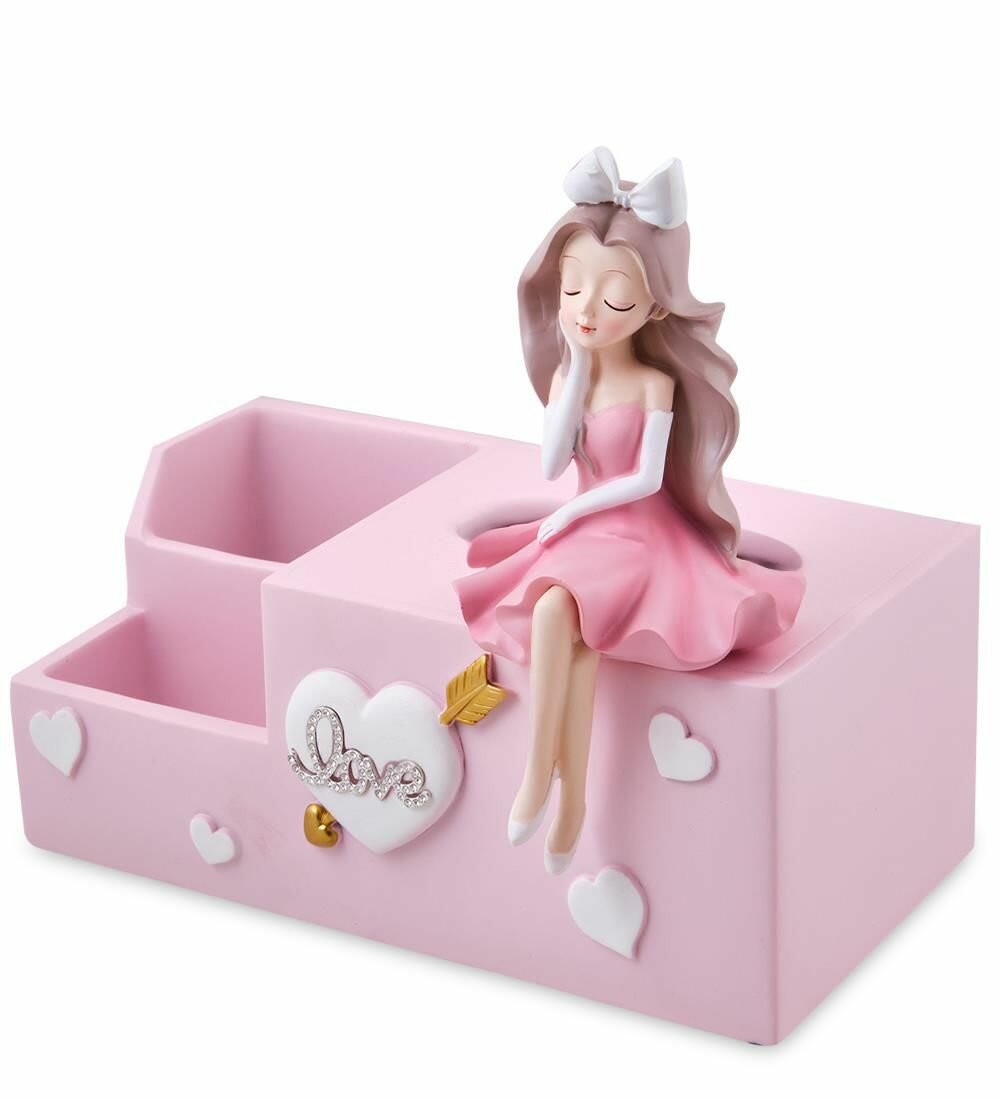 Подставка-салфетница Девичьи грезы MF-127/1 Art Home Полистоун