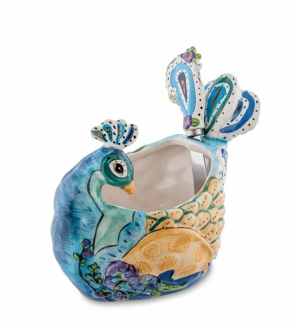 Масленка Павлин A1895472 Blue Sky, Керамика