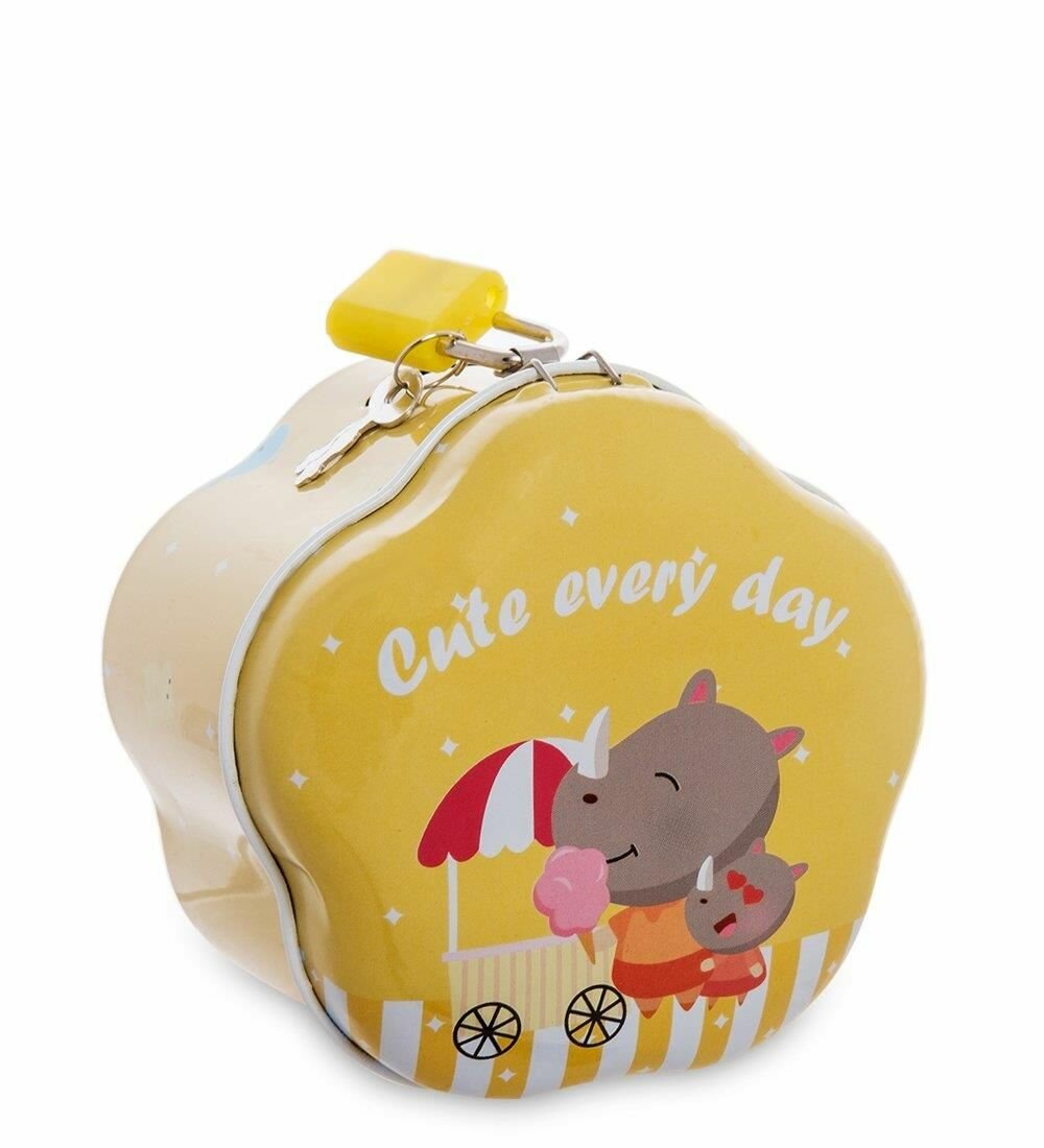 Металлическая копилка A2158148 разностор, Металл