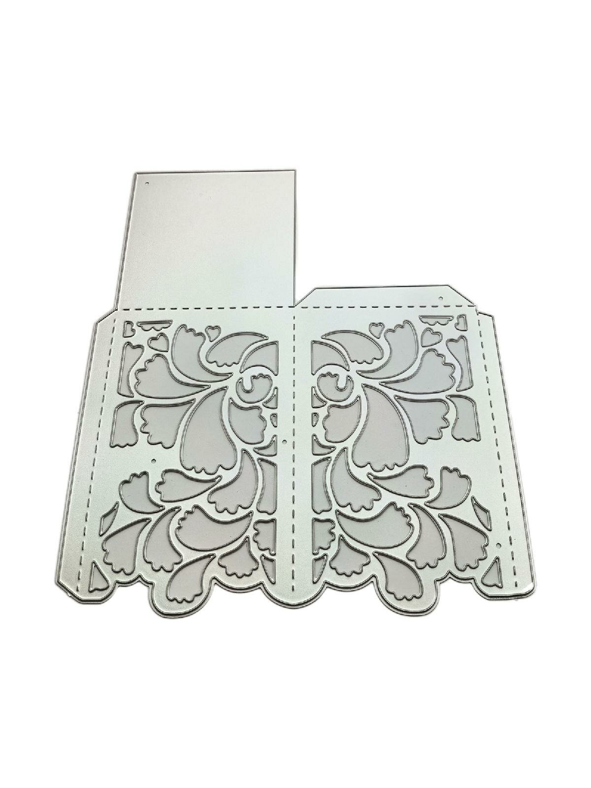 Трафарет для резки металла фонаря DIY Альбом для вырезок Шаблон бумажной карточки Плесень