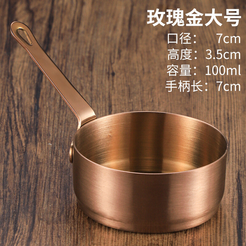 304 из нержавеющей стали соус чашка с ручкой окуная блюдо Ресторан Стейк соус чашка Творческий томатный соус чашка