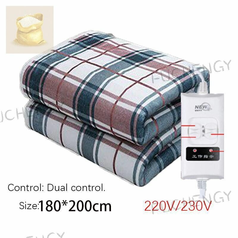 Электроодеяло 180x200 см, 220, Вт.