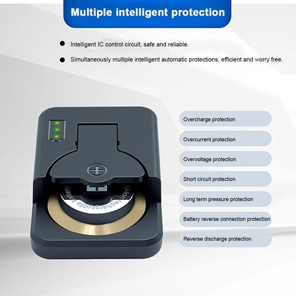 Бокс для батареек, черный — фото 1