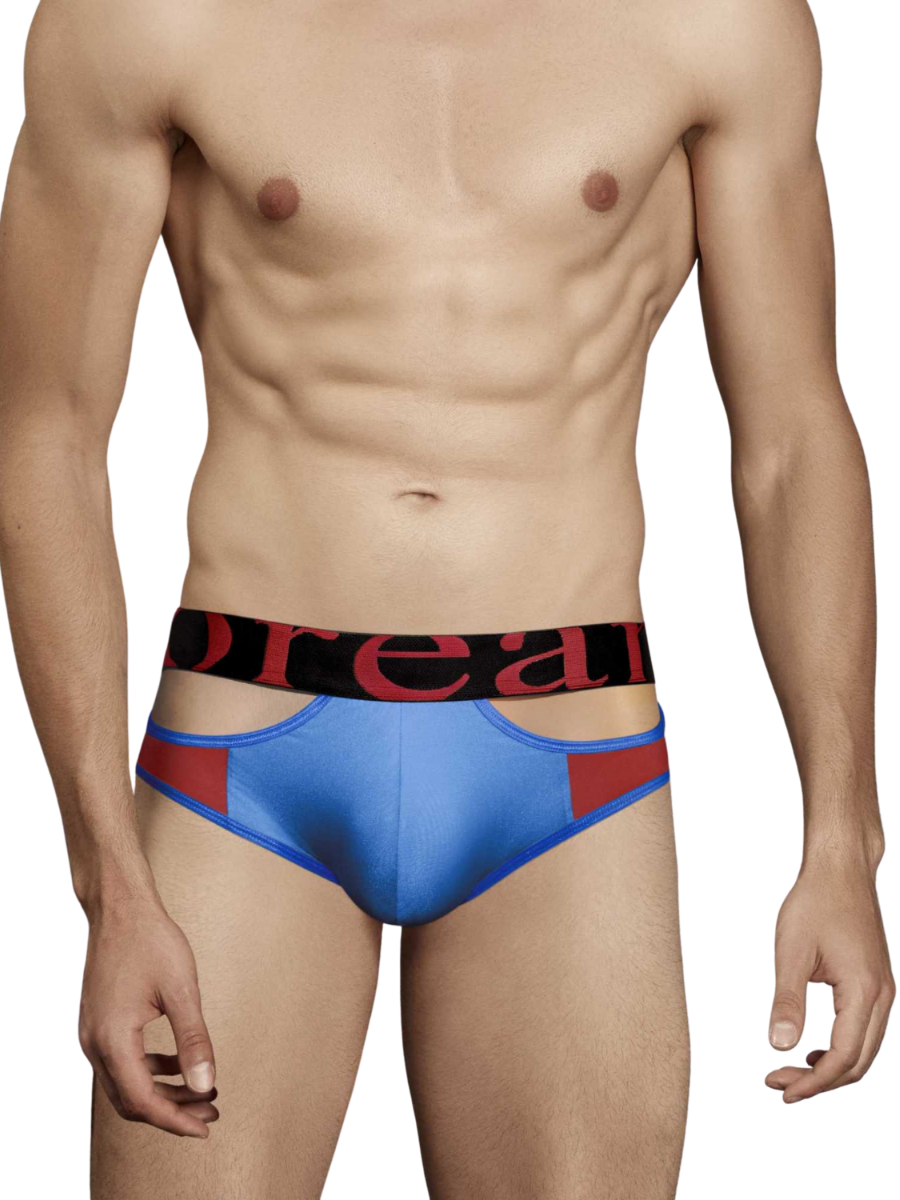 Мужские трусы джоки голубые Doreanse 1214 полиэстр/эластан M (46)