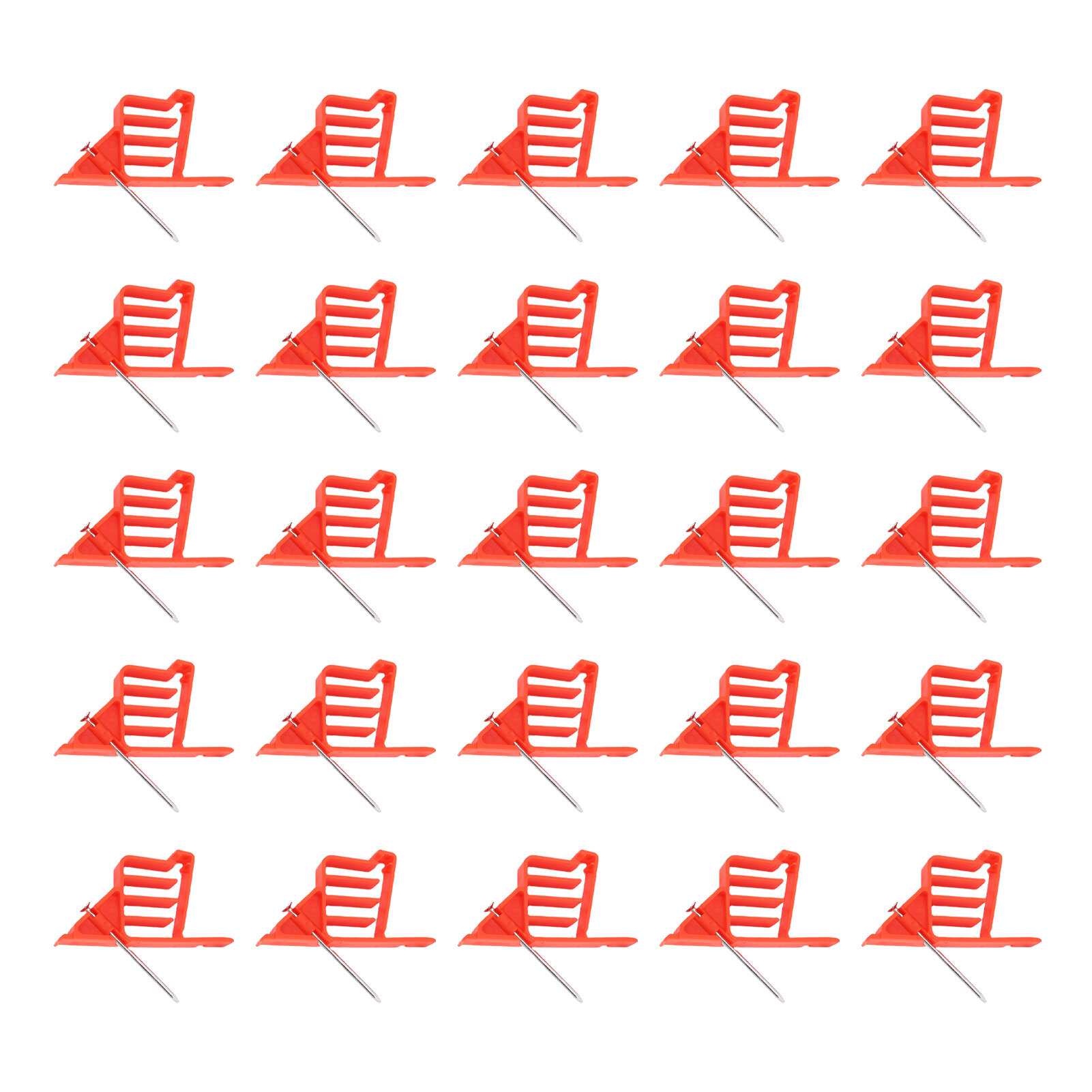 Крепление Для Кабеля: 25 Штук 59 мм Гвозди Из Нержавеющей Стали Прочный Крепеж Для Дерева И Металла Кабельные Клипсы - Простой Монтаж И Упорядочение Проводов Фиксатор Кабеля For Организация Кабелей В Доме И На Работе