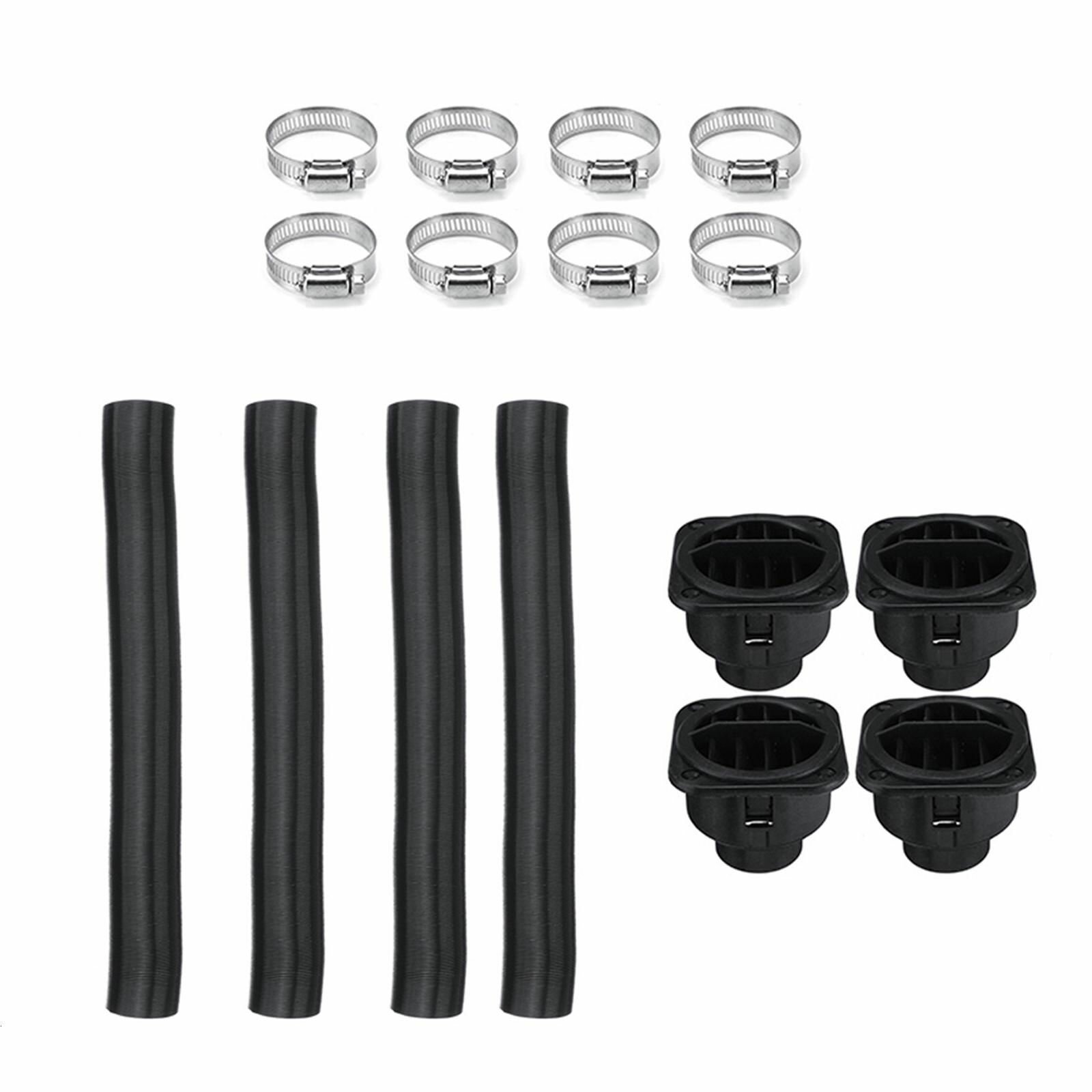 Воздуховод обогревателя + вентиляционная труба 42мм с 4 отверстиями для автомобиля