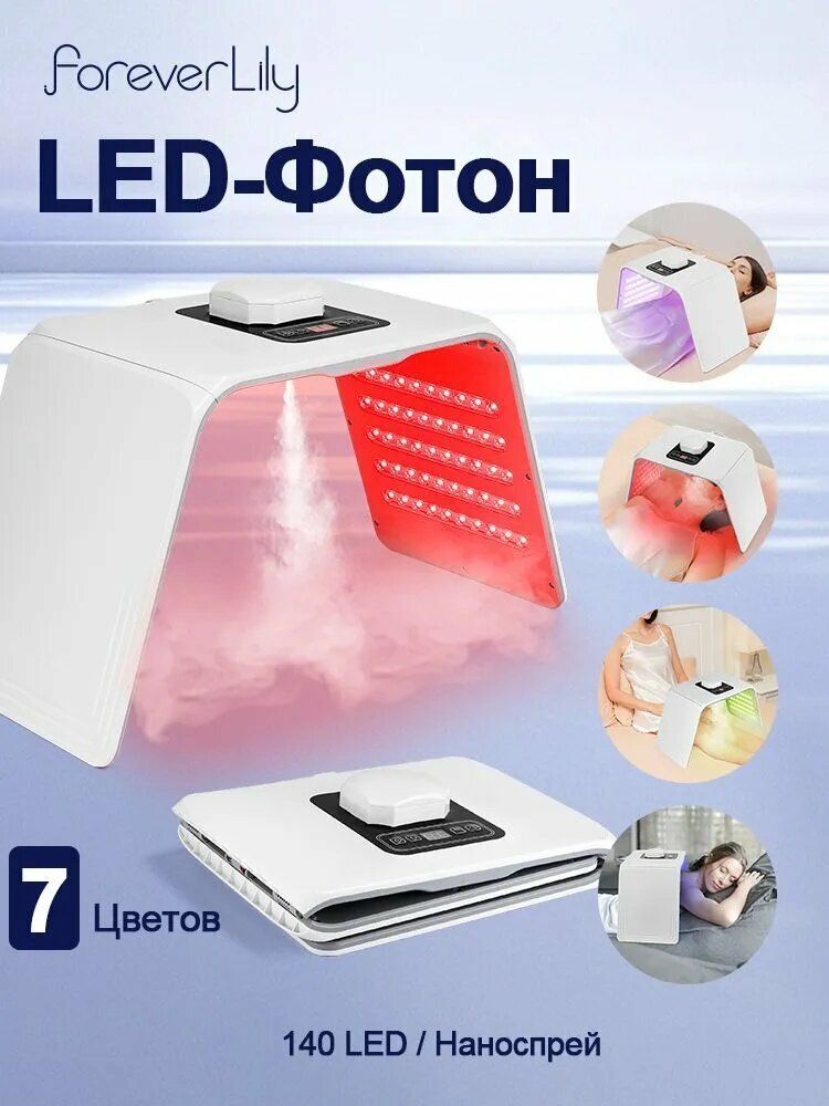 LED оборудование для фототерапии можно использовать для лечения лица, талии, ног и спины