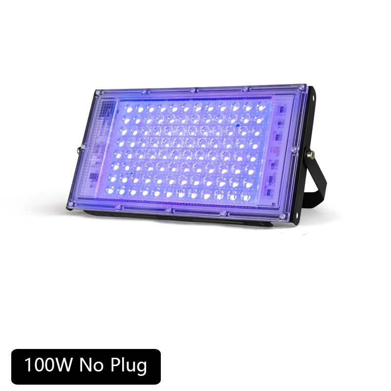 УФ-прожектор PARkson 100W no plug, черный свет