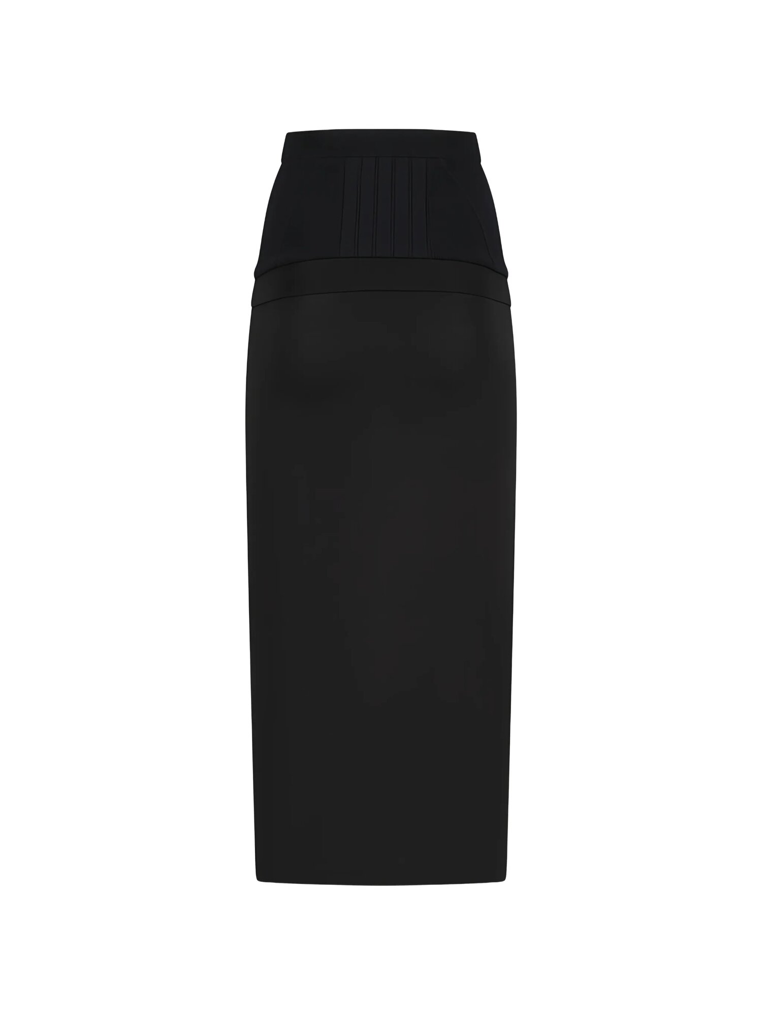Юбка The Attico Ribbed pencil skirt, размер 38 — фото 1