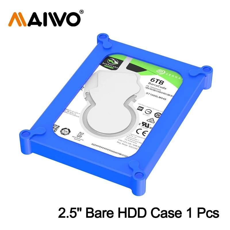 MAIWO Силиконовый чехол для жесткого диска 2.5 3.5 дюйма