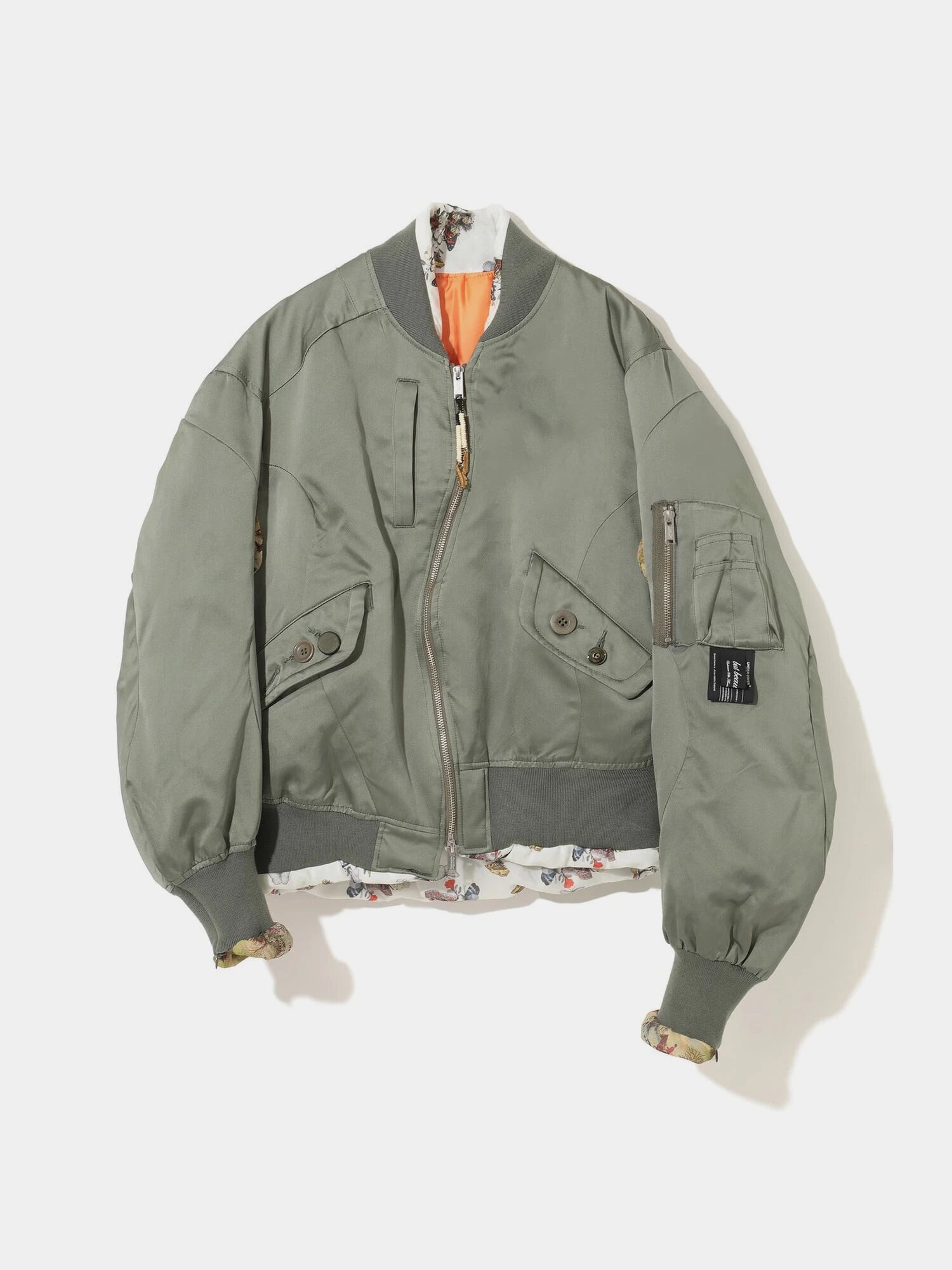 Бомбер Label Padded