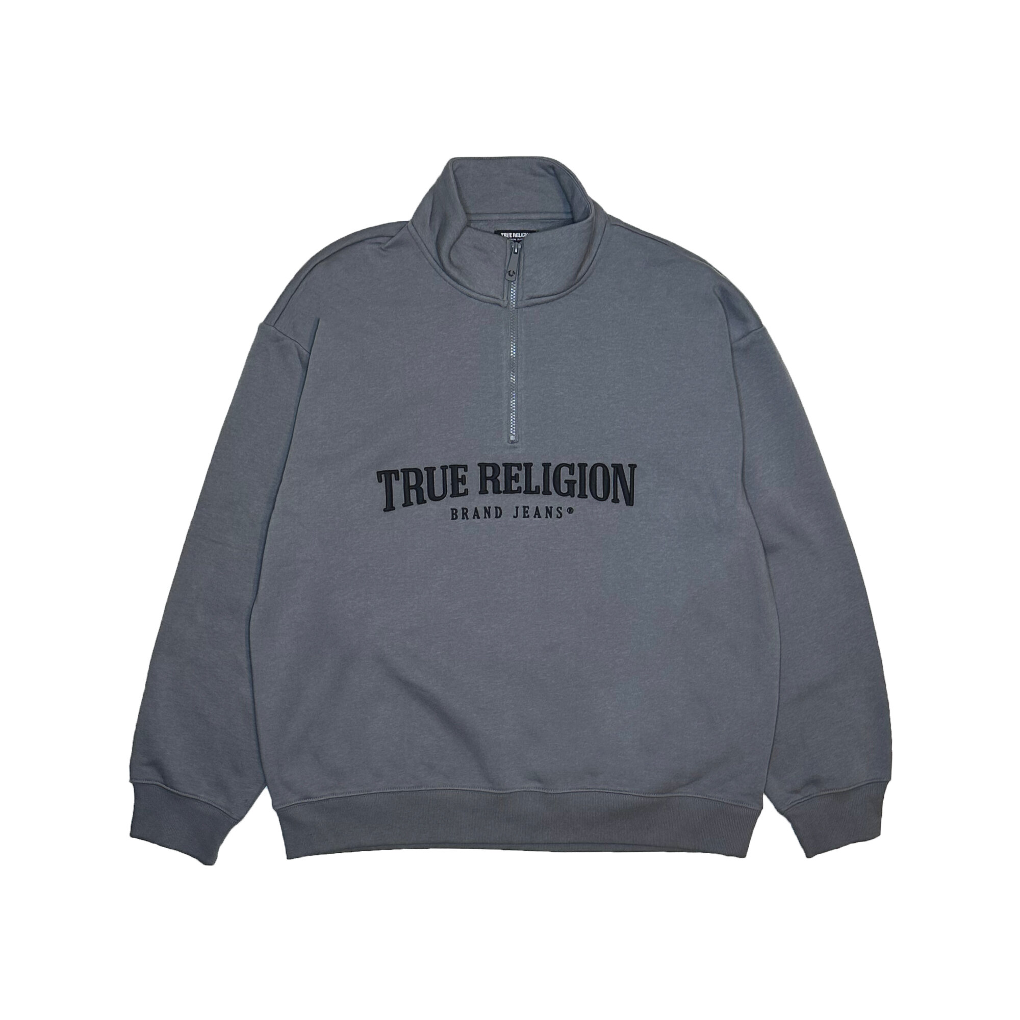 Худи half zip relaxed sweater