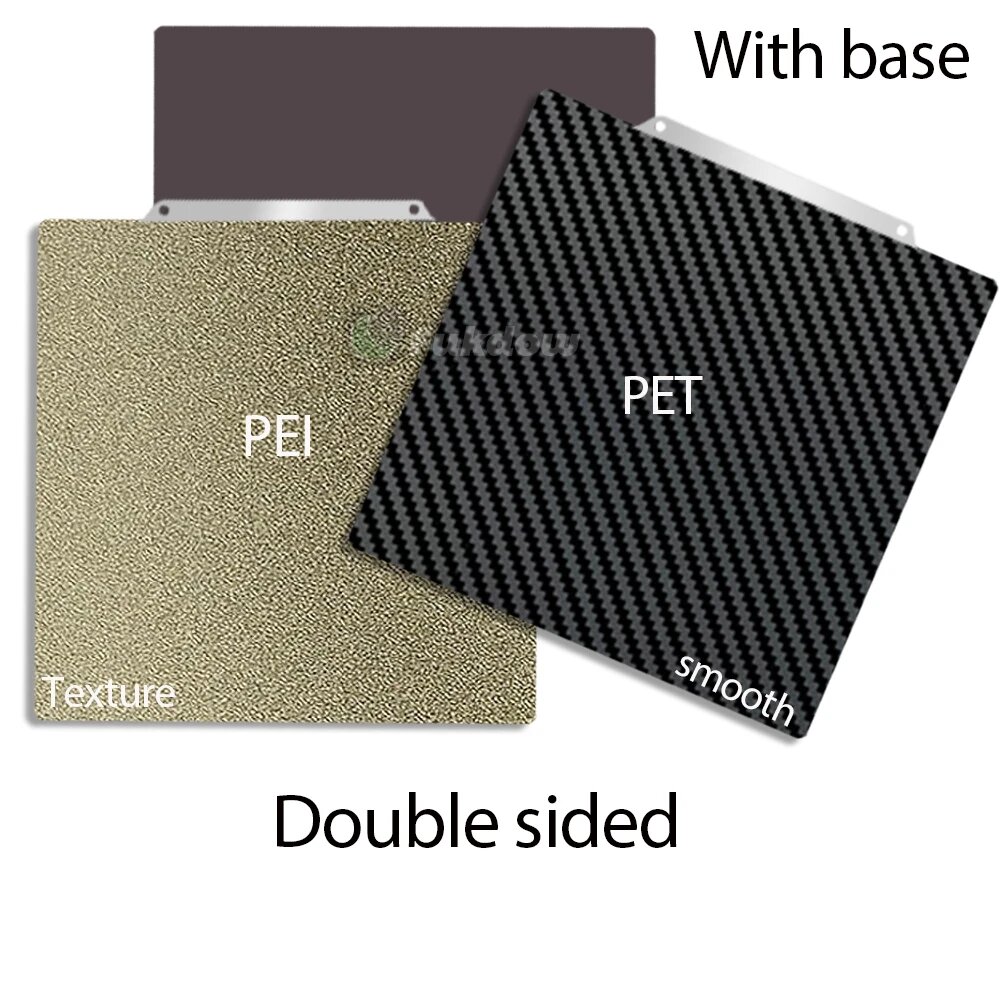 Рабочая пластина PEI для Elegoo Neptune 3 Plus/4 Plus PEI-PET WIth base