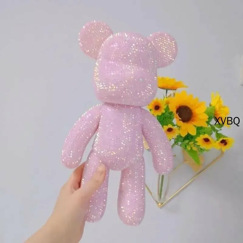 Набор для творчества Bearbrick алмазная мозаика 23 см, подарок своими руками для детей, для взрослых