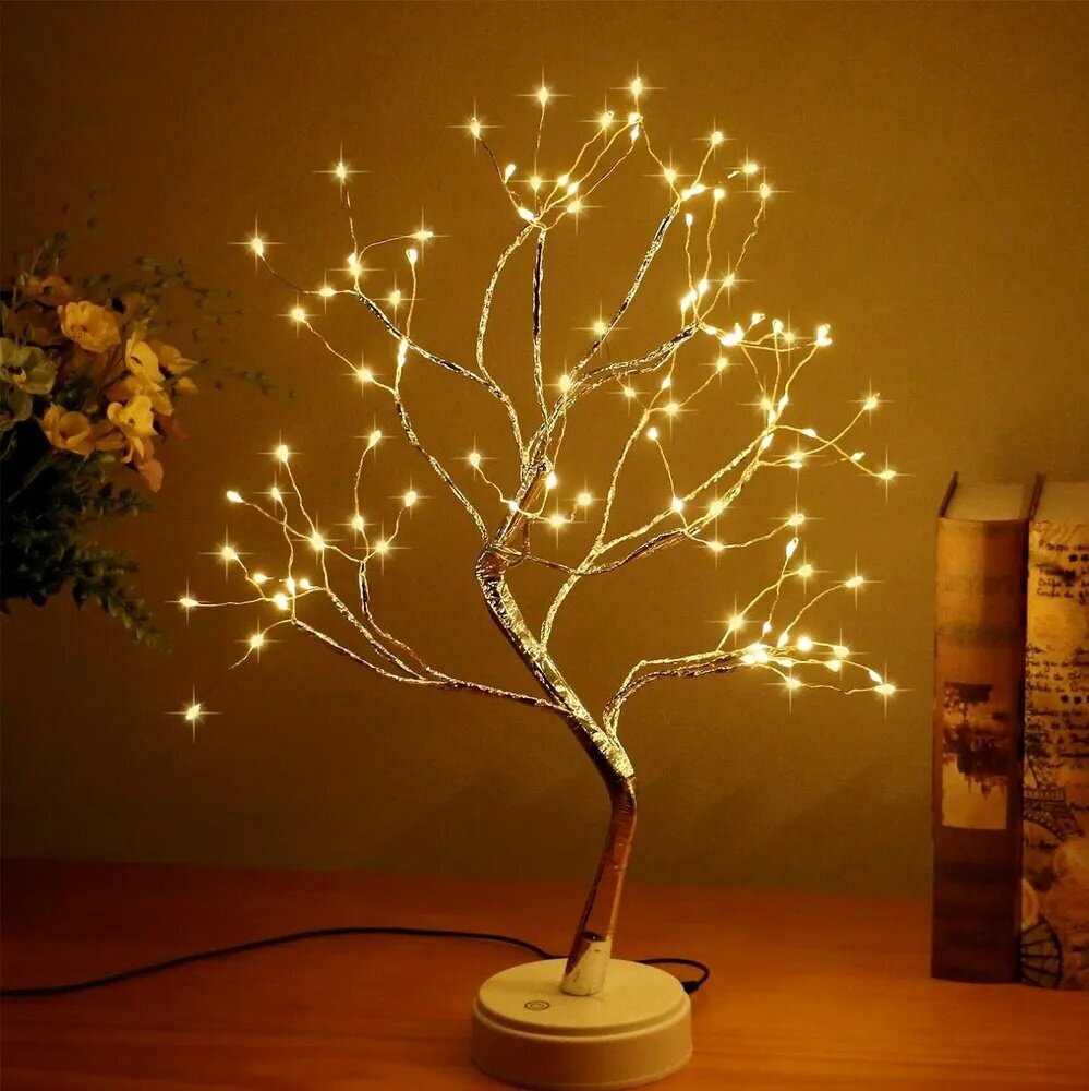 Светодиодный настольный светильник светящееся дерево Decorative Led Tree
