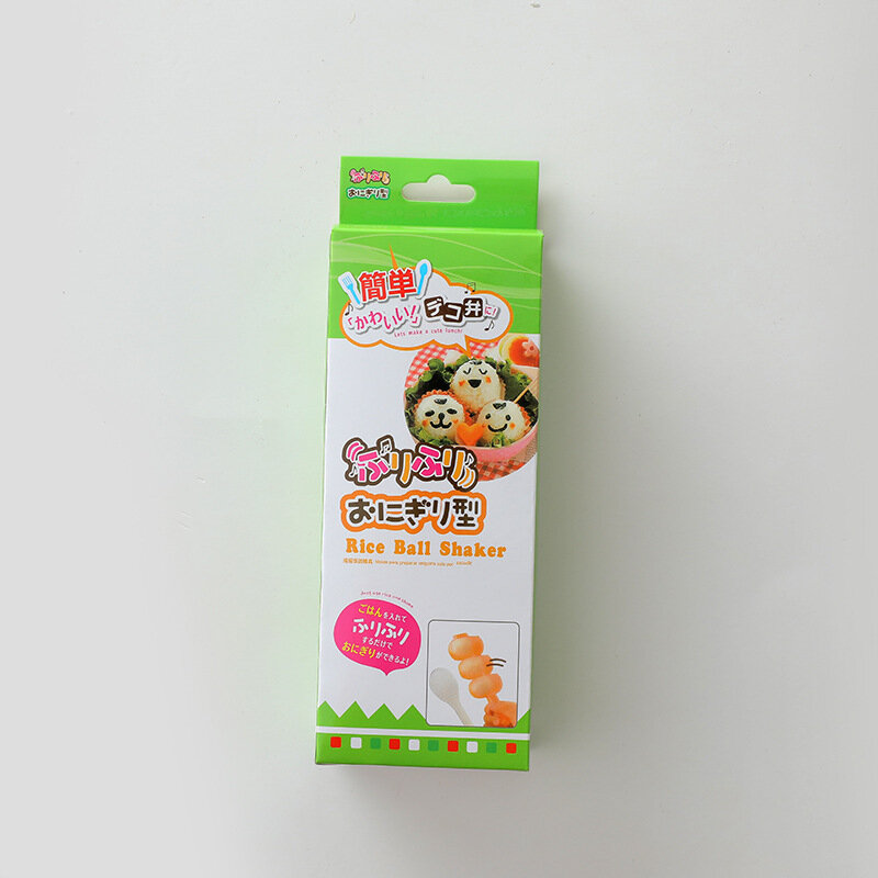 Артефакт для приготовления рисовых шариков в стиле TikTok, 3-в-1, маленький шейкер для риса, форма для рисовых шариков, добавка для детского питания