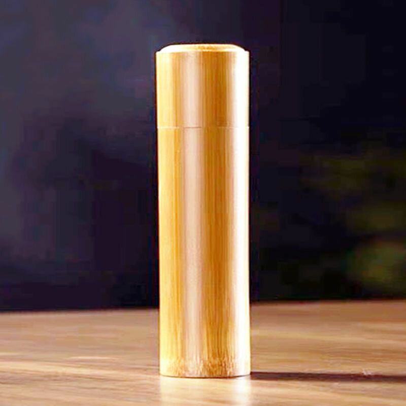 Портативная бамбуковая чайная банка маленького размера, портативная фиолетовая бамбуковая чайная банка, мини-бамбуковая банка из старого нефрита, герметичная бамбуковая чайная банка Mei Fei