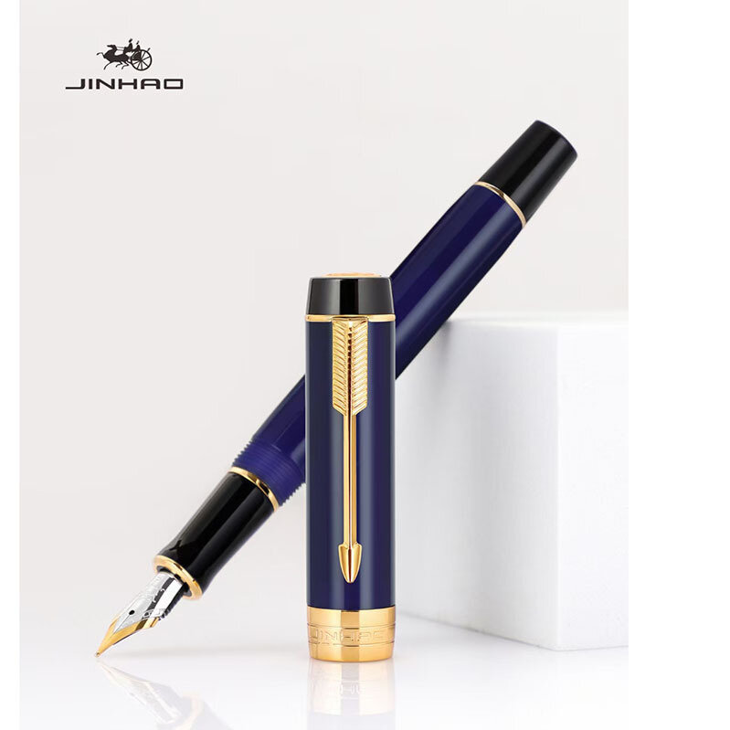 Ручка-перо Jinhao Little Century 100, высокая эстетическая ценность, компактная ручка-перо в форме капли, подходит для искусства и каллиграфии, для практики письма студентами, подарок, в наличии.