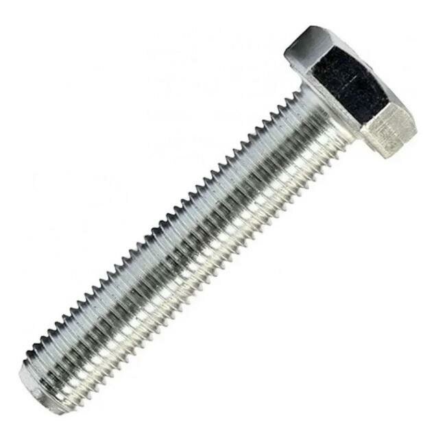 Болт 6-ГР М8Х50 цинк DIN 933