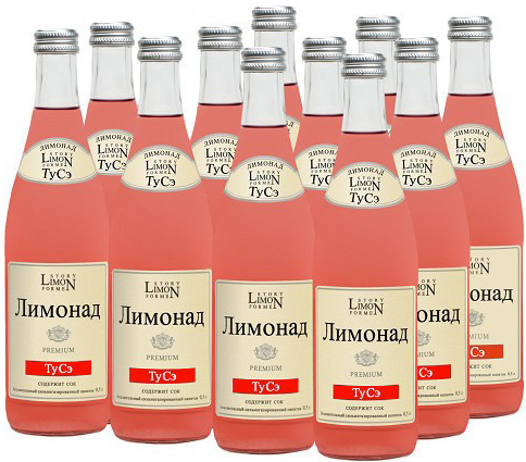 Premium 0,5л.*12шт. ТуСэ Стекло Premium Напиток газированный Россия