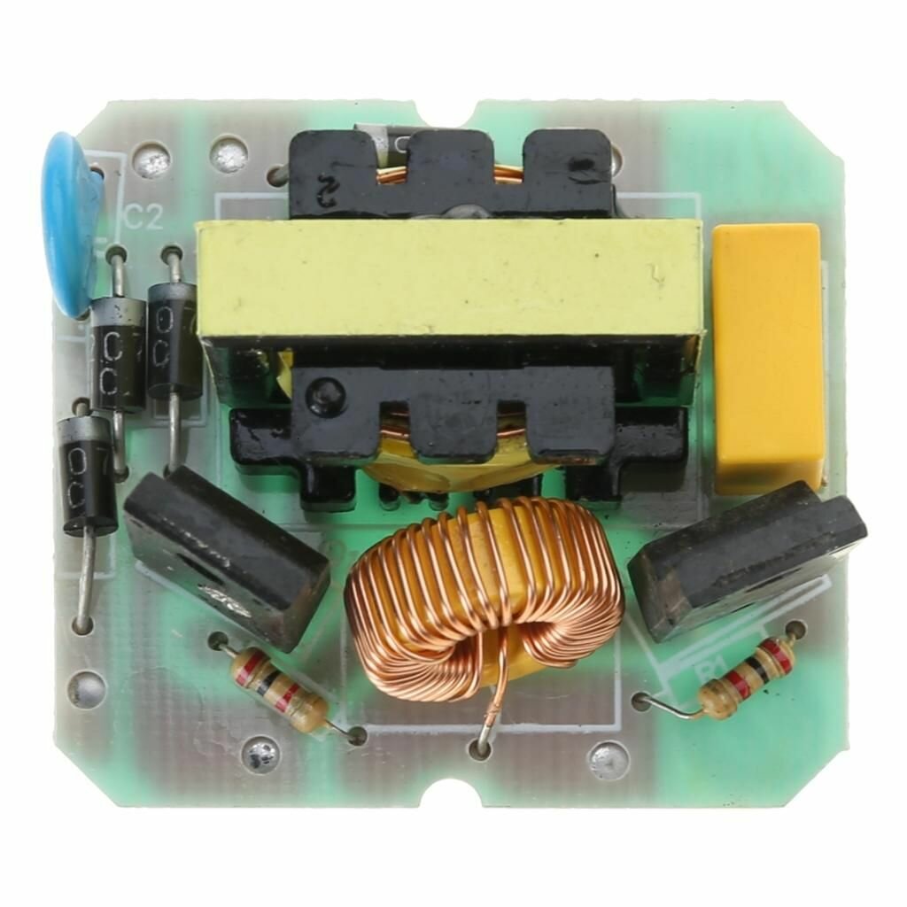 Преобразователь DC12V в AC220V — адаптер питания 12В 40Вт, двухканальный шаговый модуль для кемпинга и самоделок