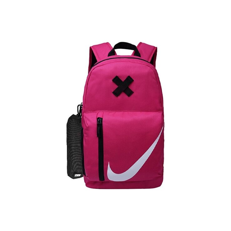 Сумка NIKE, фактура тиснение, розовый,