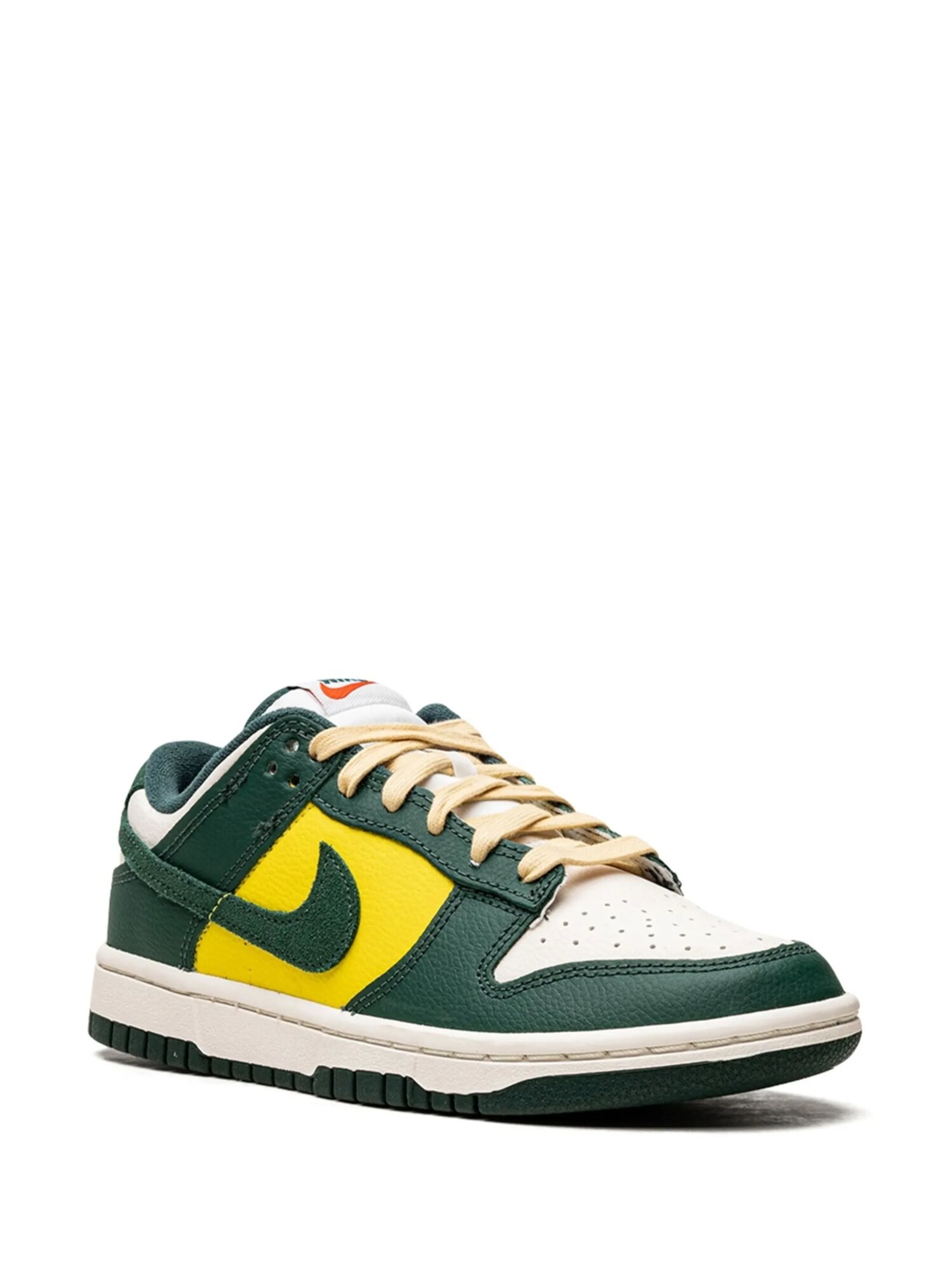Кроссовки NIKE Dunk Low, размер 11.5 US, зеленый — фото 1