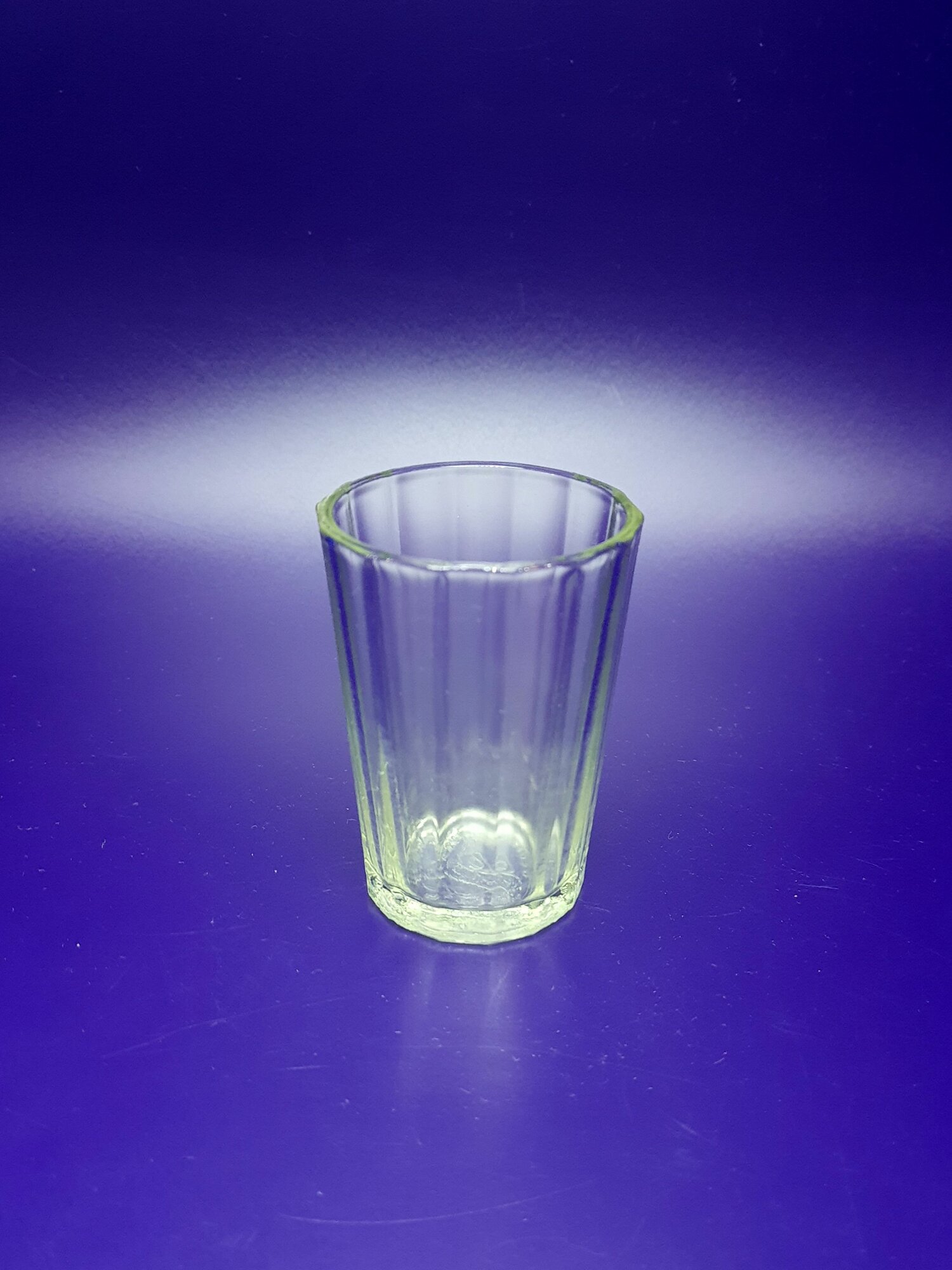 Винтажная граненая стопка "По особому заказу Центросоюз", 100 мл, СССР, 50-60е