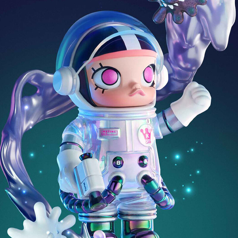 Коллекционная фигурка унисекс POP MART Space Molly Mega Collection 400%
