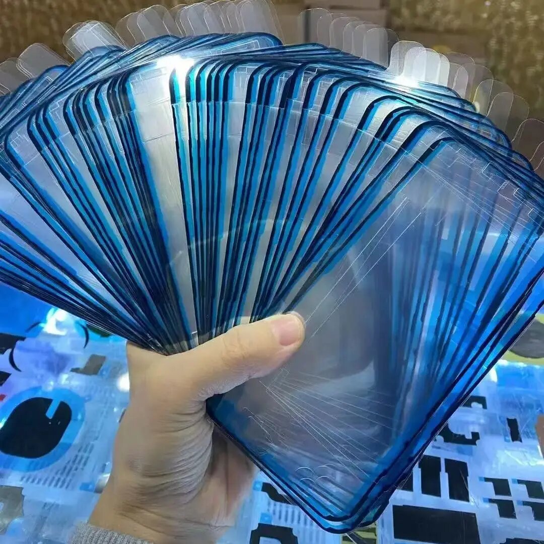 50шт рамка для iPhone 15 Pro, белая, водонепроницаемая