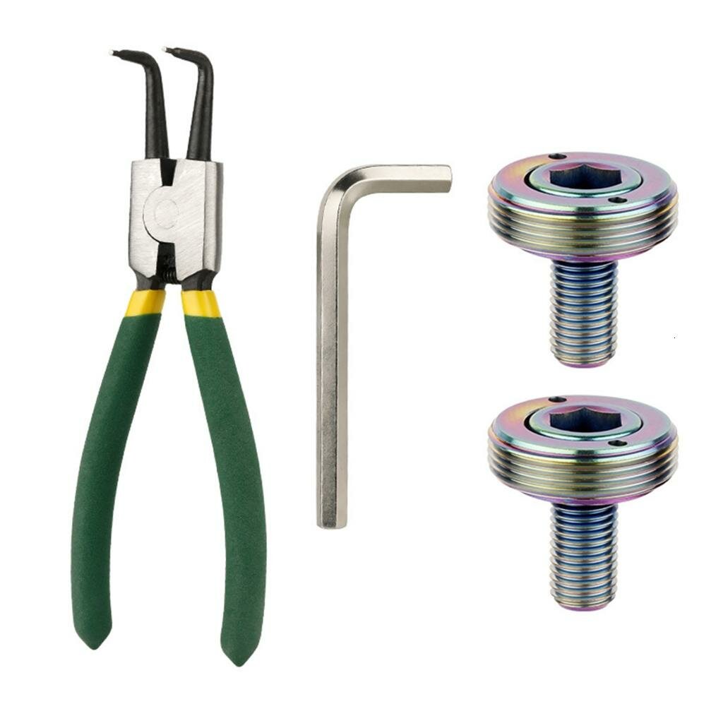 Винты для каретки 2 шт. с ключами, Красочный