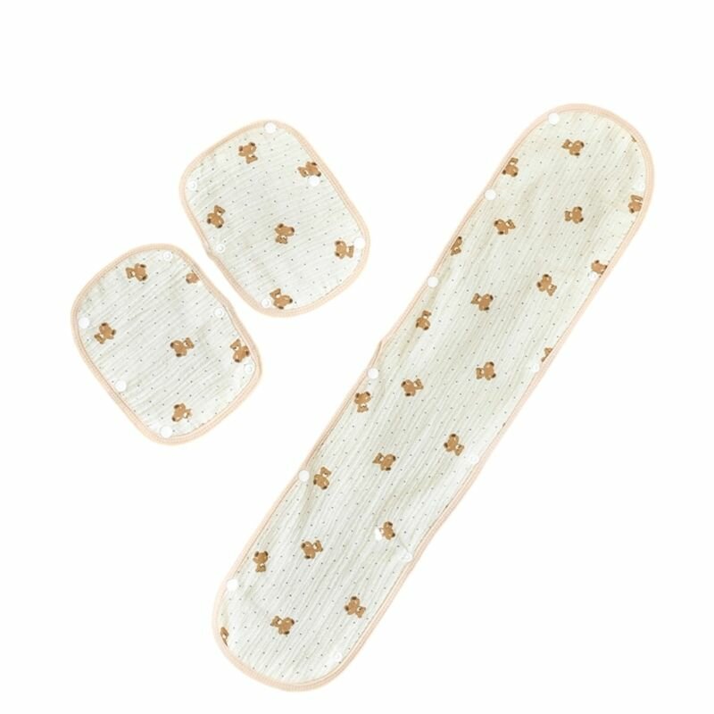 Комплект из 3 предметов, передних подлокотников для коляски, плечевых ремней-little bear