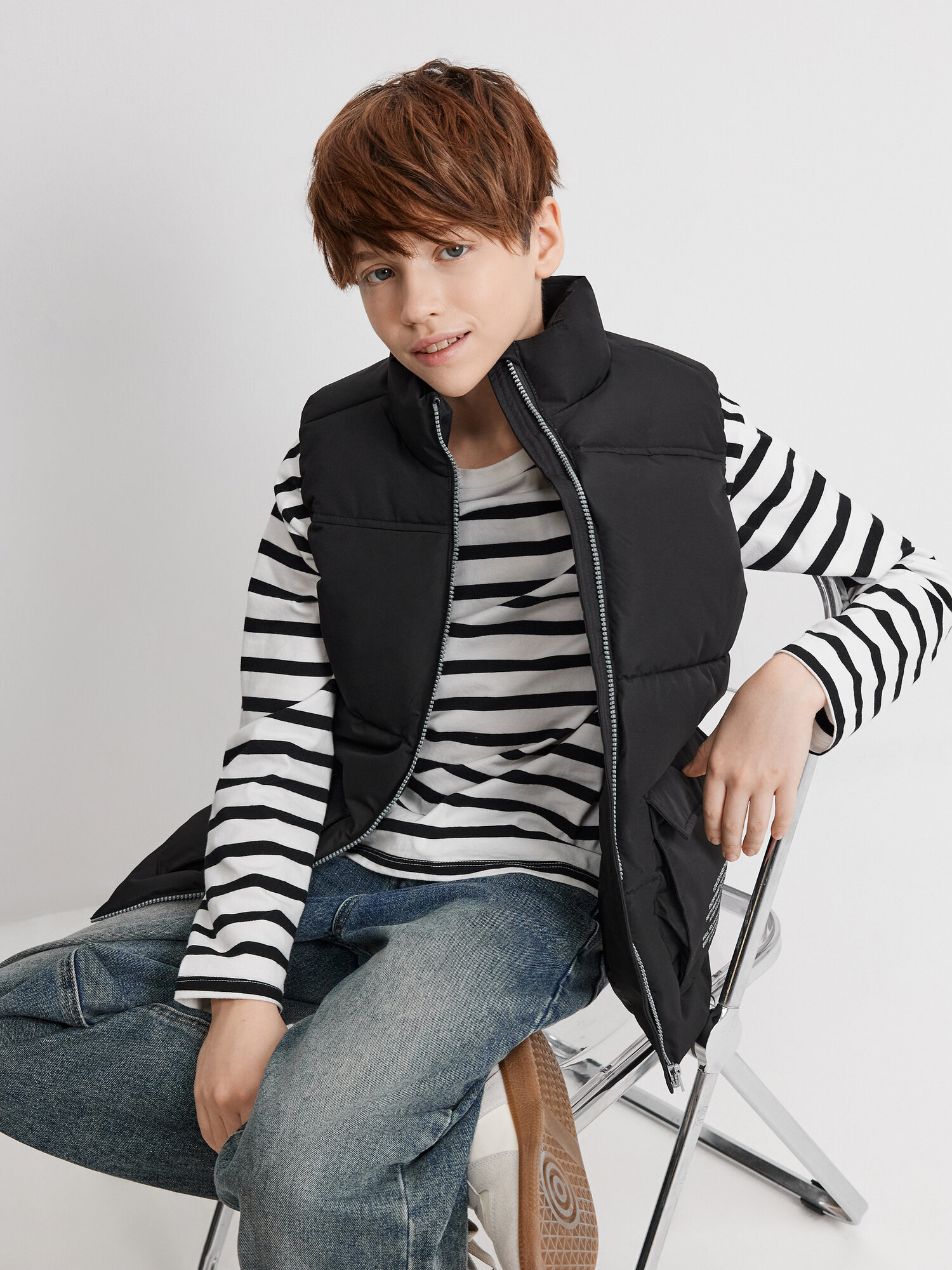 Жилет утеплённый