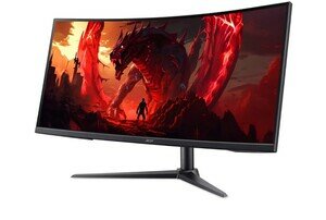 Монитор Acer Монитор Acer XZ340CURW0bmiiphx 34', Curved 1500, 21:9, VA, UWQHD, 1/5ms, 250cd, 240Hz, HDMI, DP, SPK, HAS